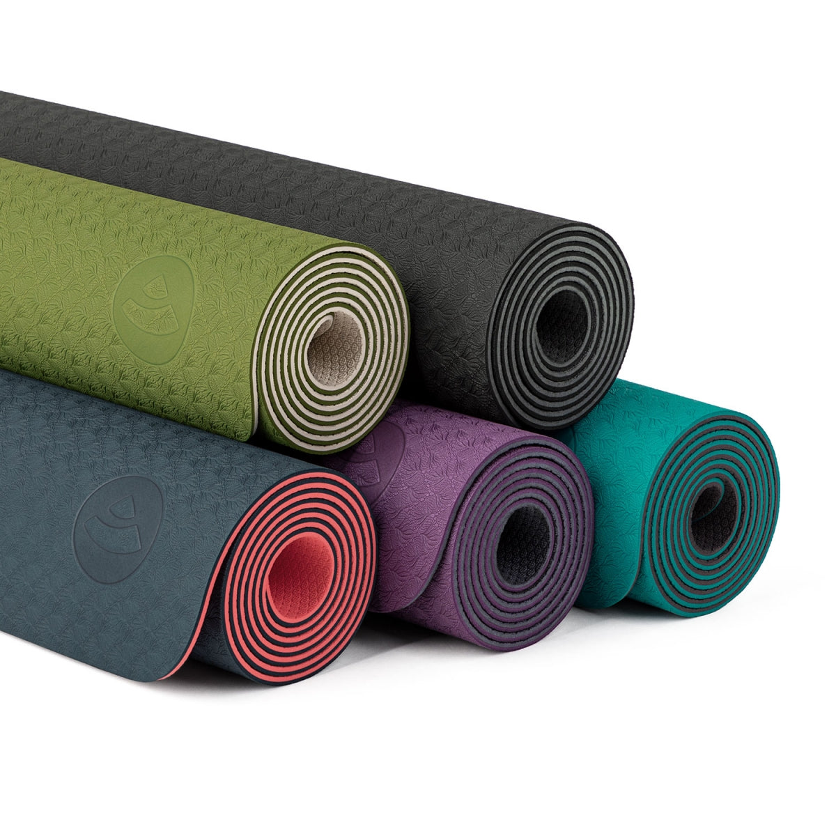 Eco-Friendly Lightweight TPE Yoga Mat FLOW - 5mm Thick – Ruth White ...
